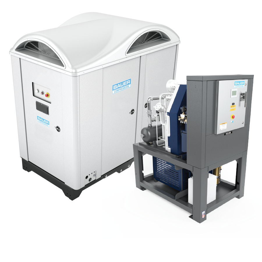 H-Series Helium Compressor Systems | Bauer Compressors